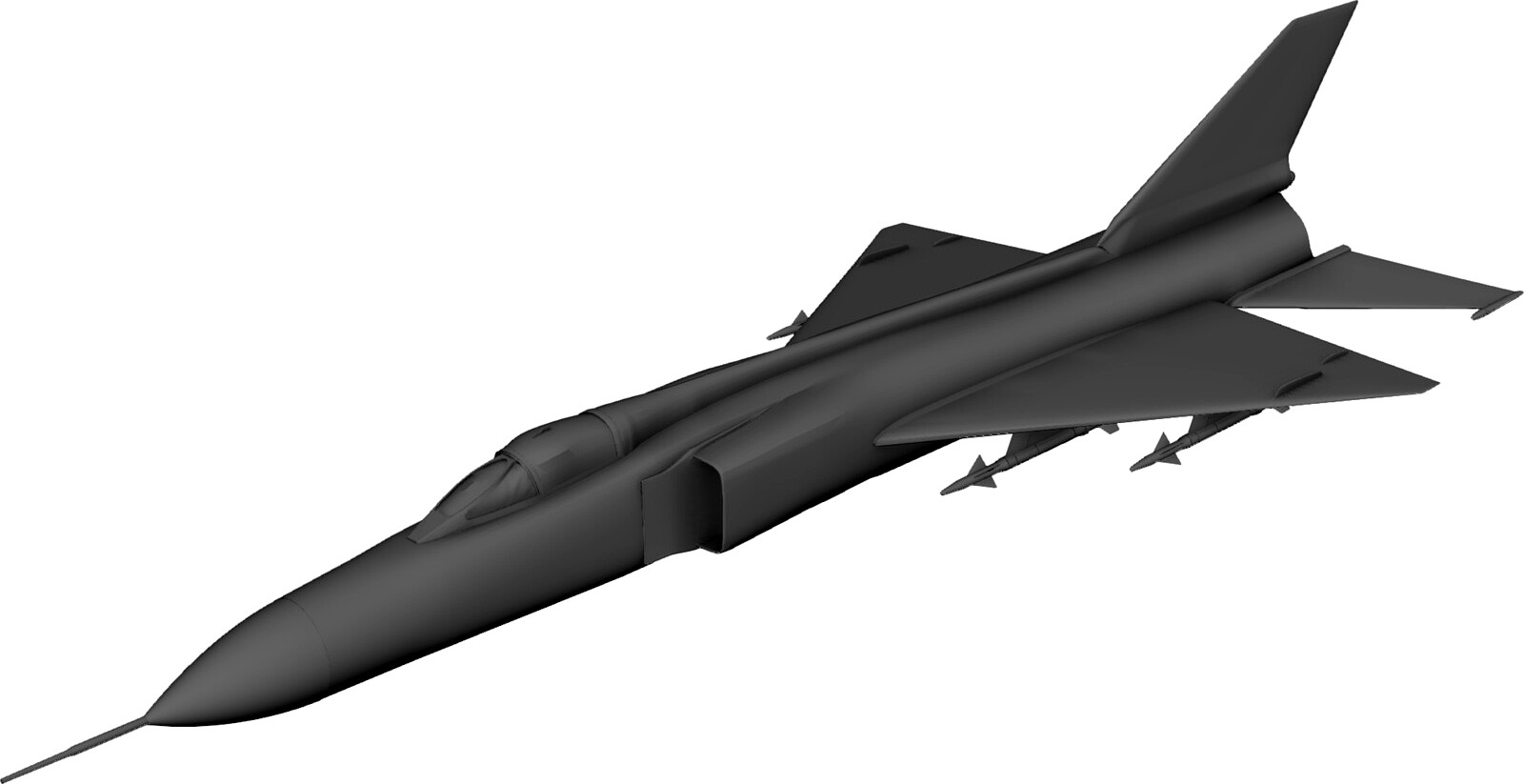 Shenyang J-8 3d model