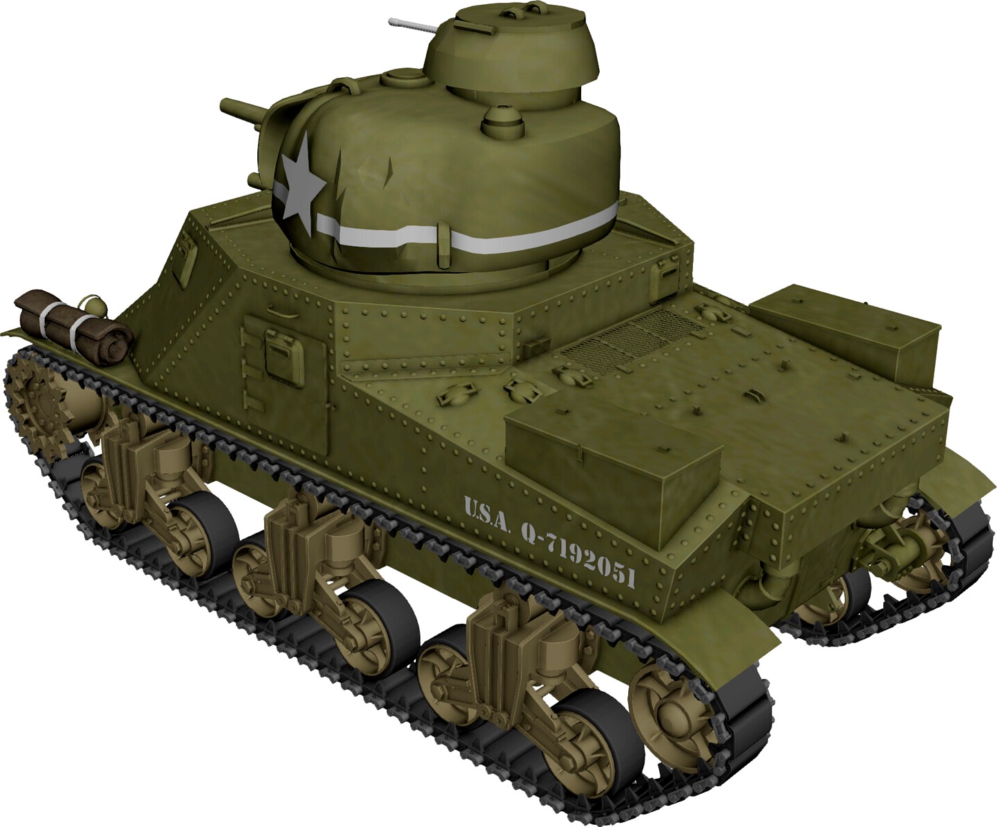 M3 Lee 3d model