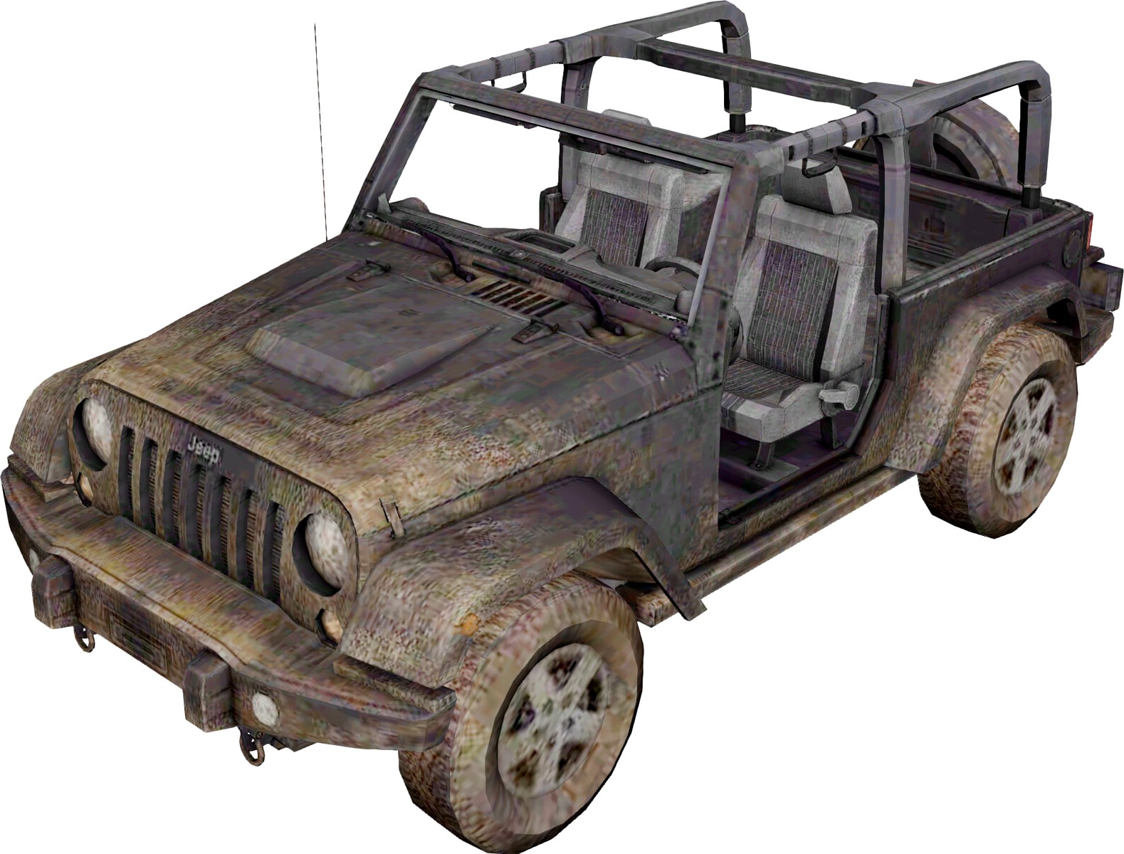 Jeep Wrangler 3d model