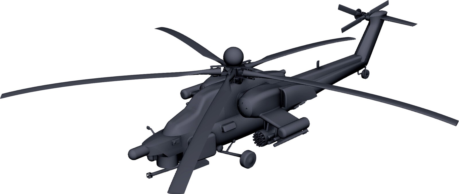 Mil Mi-28 Havoc 3D CAD Model