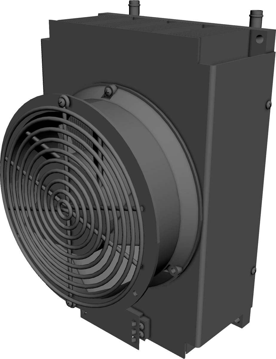 LC-200 TEC Air Cooled Liquid Chiller 3D CAD Model