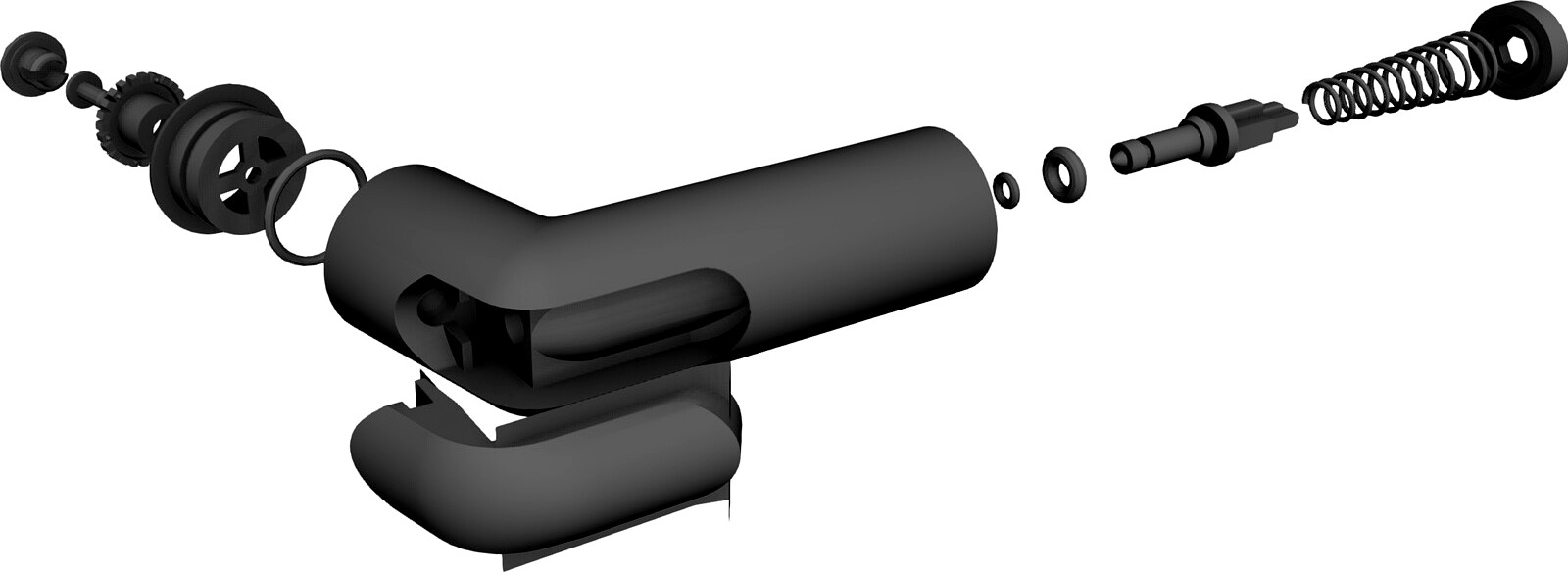 Kitchen Side Spray 3D CAD Model