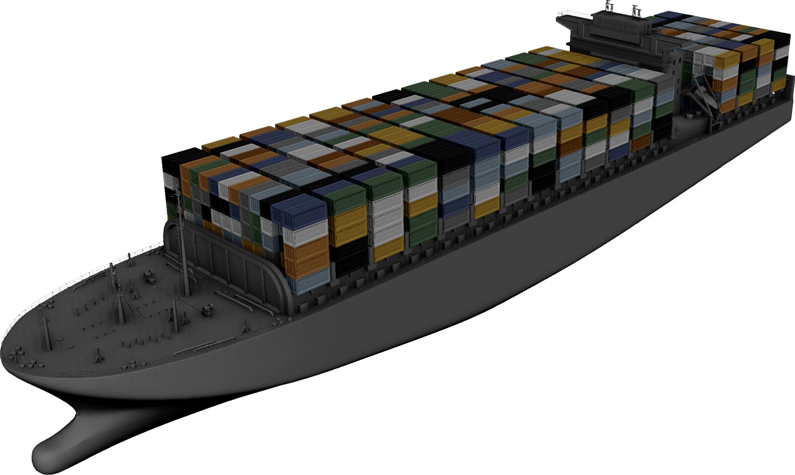 Container Ship 3d model