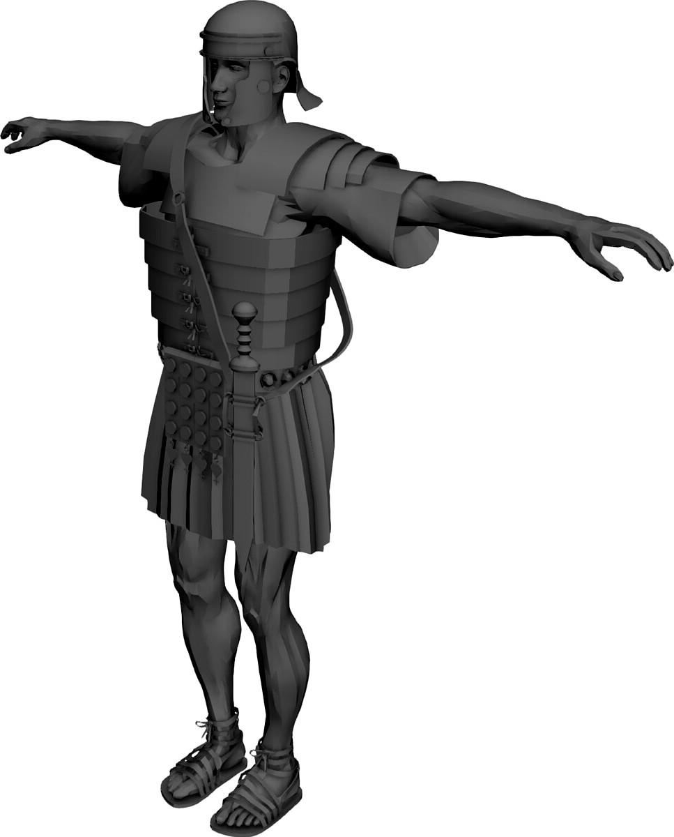 Roman Soldier 3d model