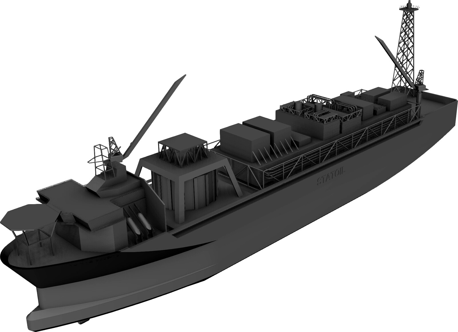 Norne Floating Production and Storage [FPSO] 3d model