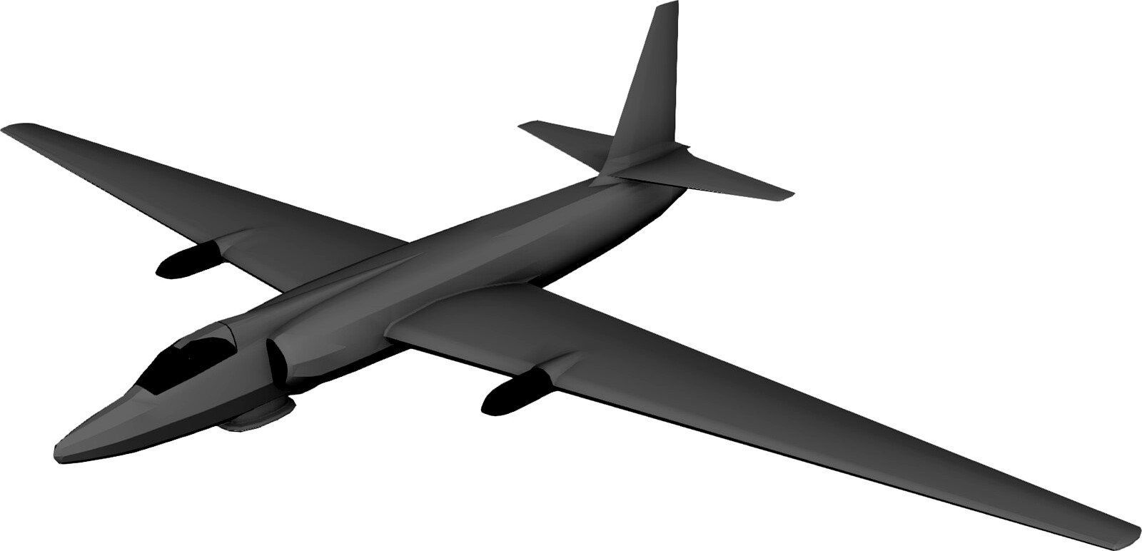 Lockheed U-2 Dragon Lady 3d model
