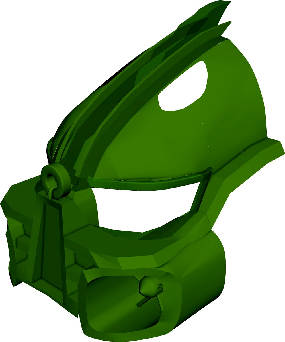 Bionicle Kanohi Miru Nuva Mask 3d model