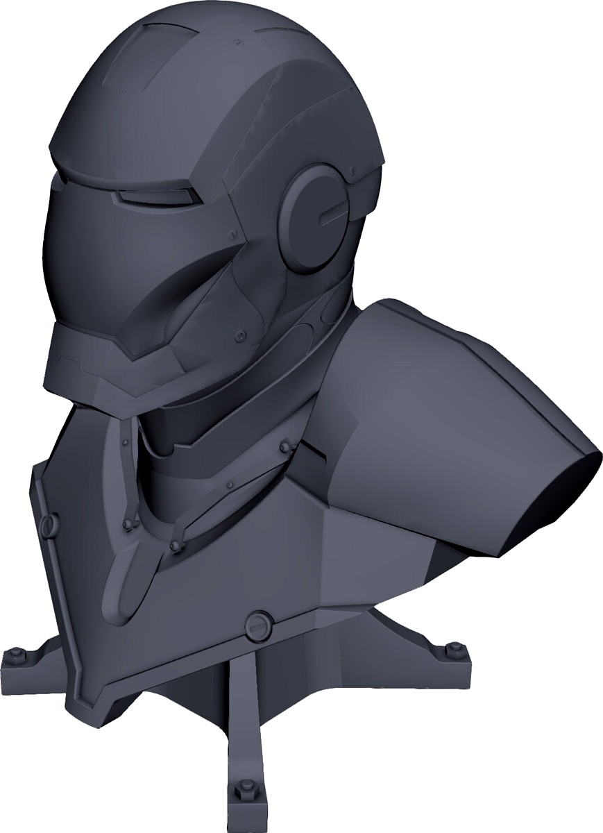 Iron Man Mark 2 3D CAD Model