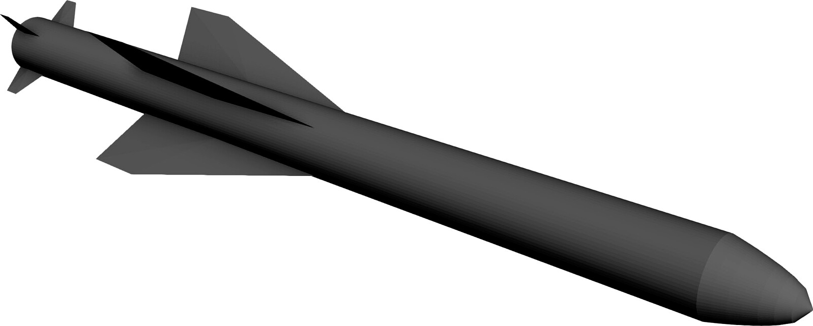 Exocet Missile 3d model