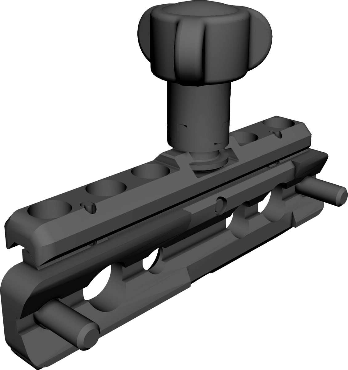 Picatinny Rail mount 3D CAD Model
