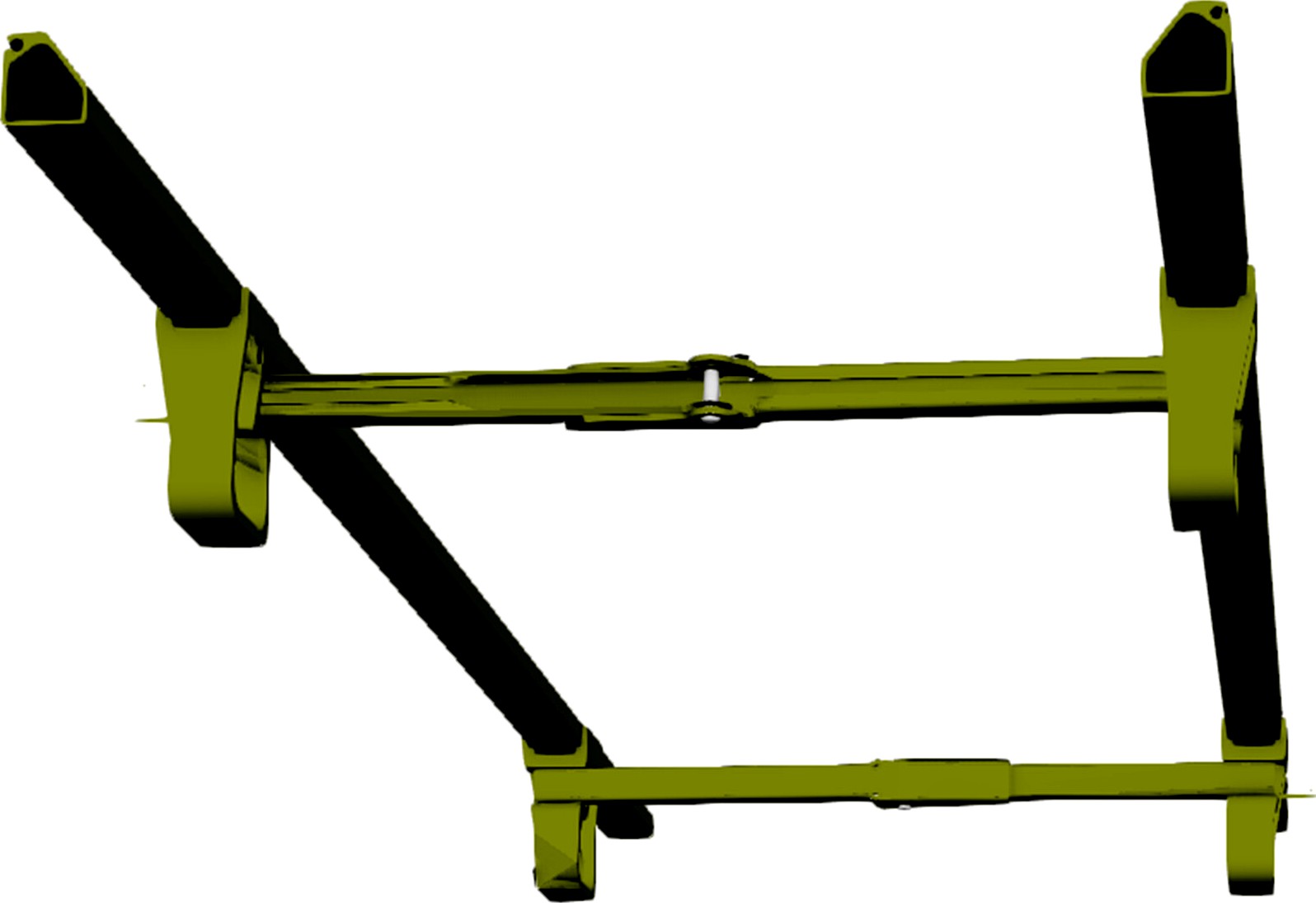 Military Stretcher 3D CAD Model