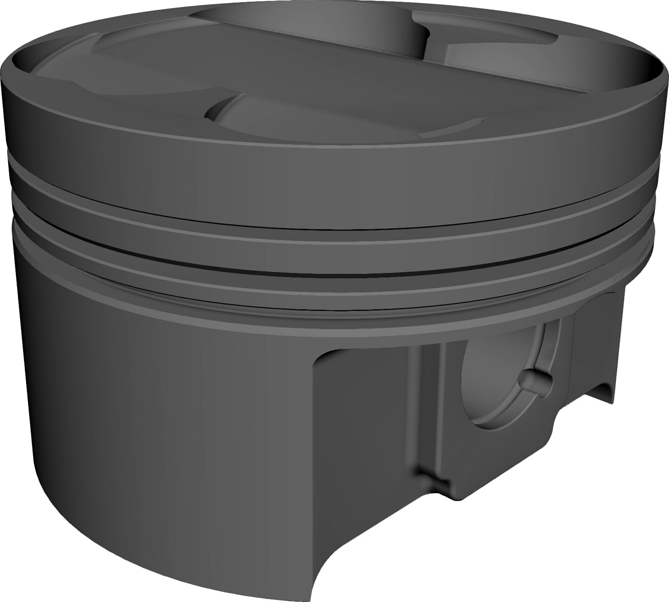 BMW S54 Engine Piston 3D CAD Model