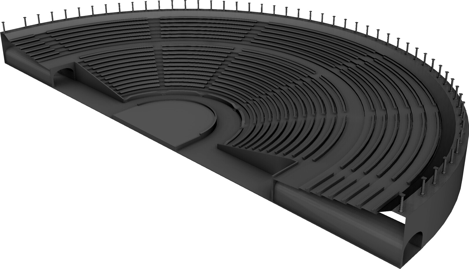 Odeon Amphitheater 3d model