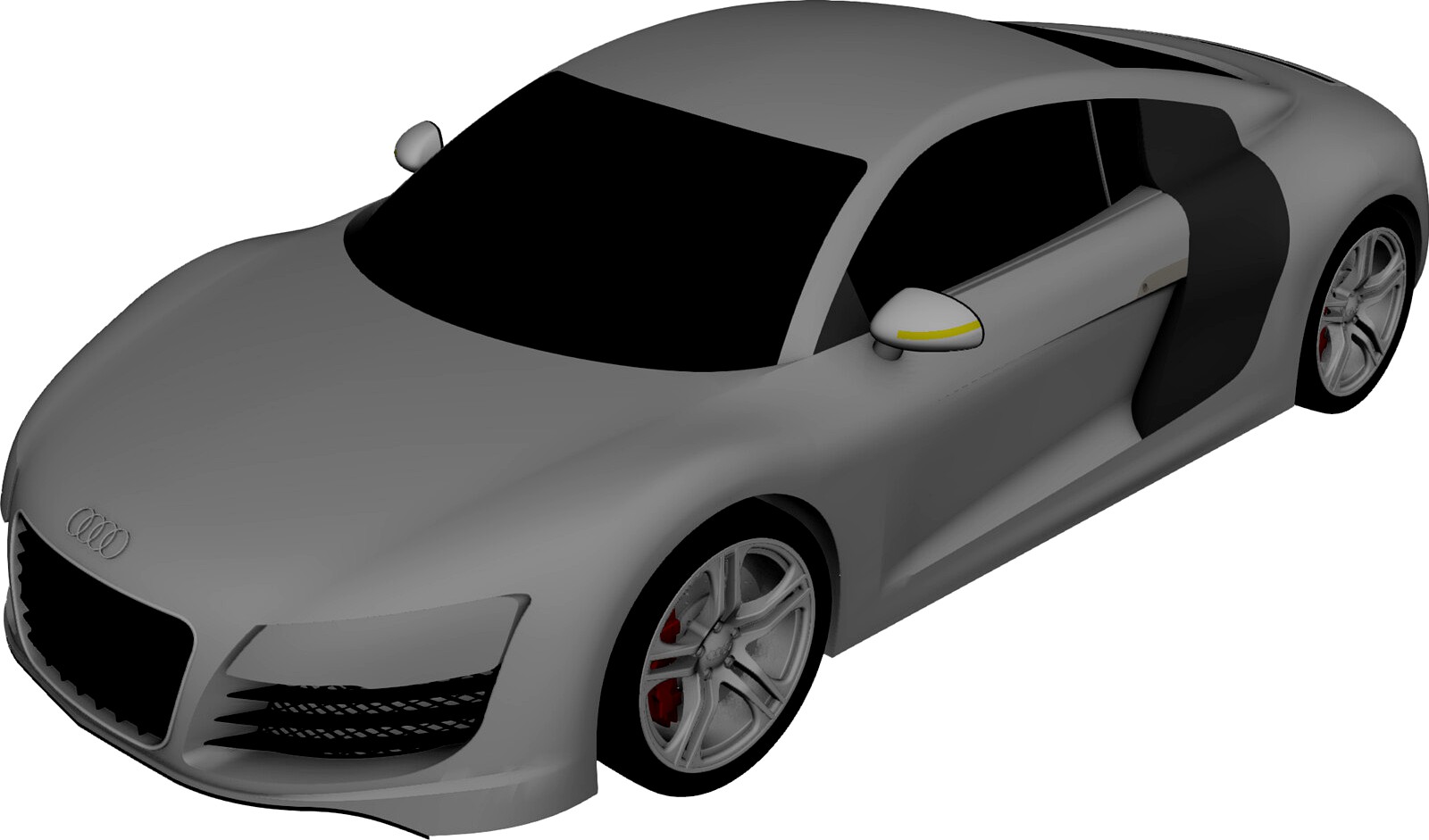 Audi R8 3D CAD Model