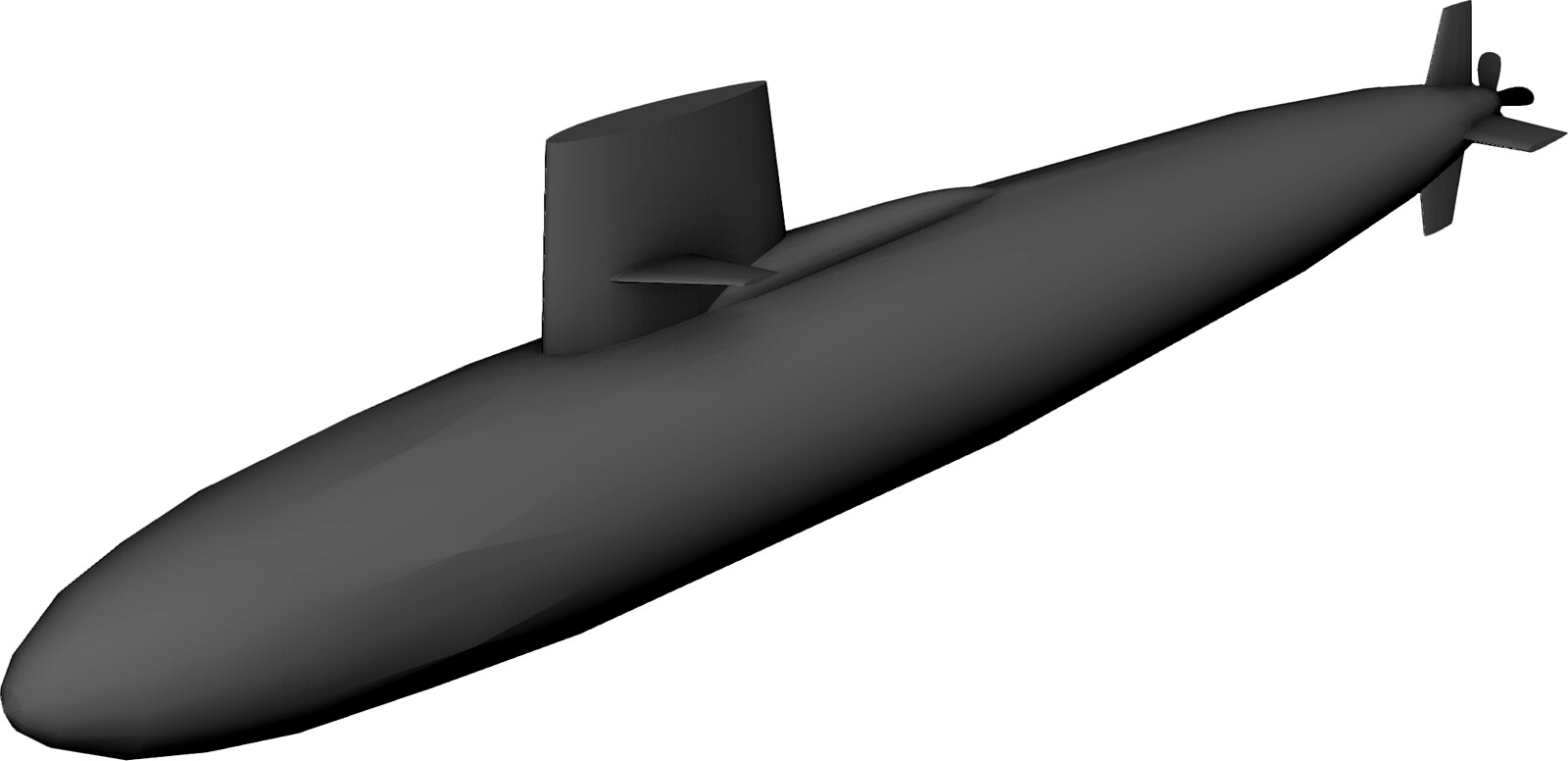 Skipjack Submarine 3D CAD Model
