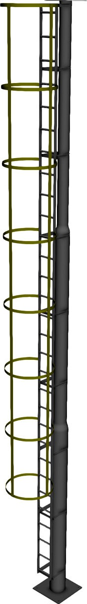 Cat Ladder 3D CAD Model