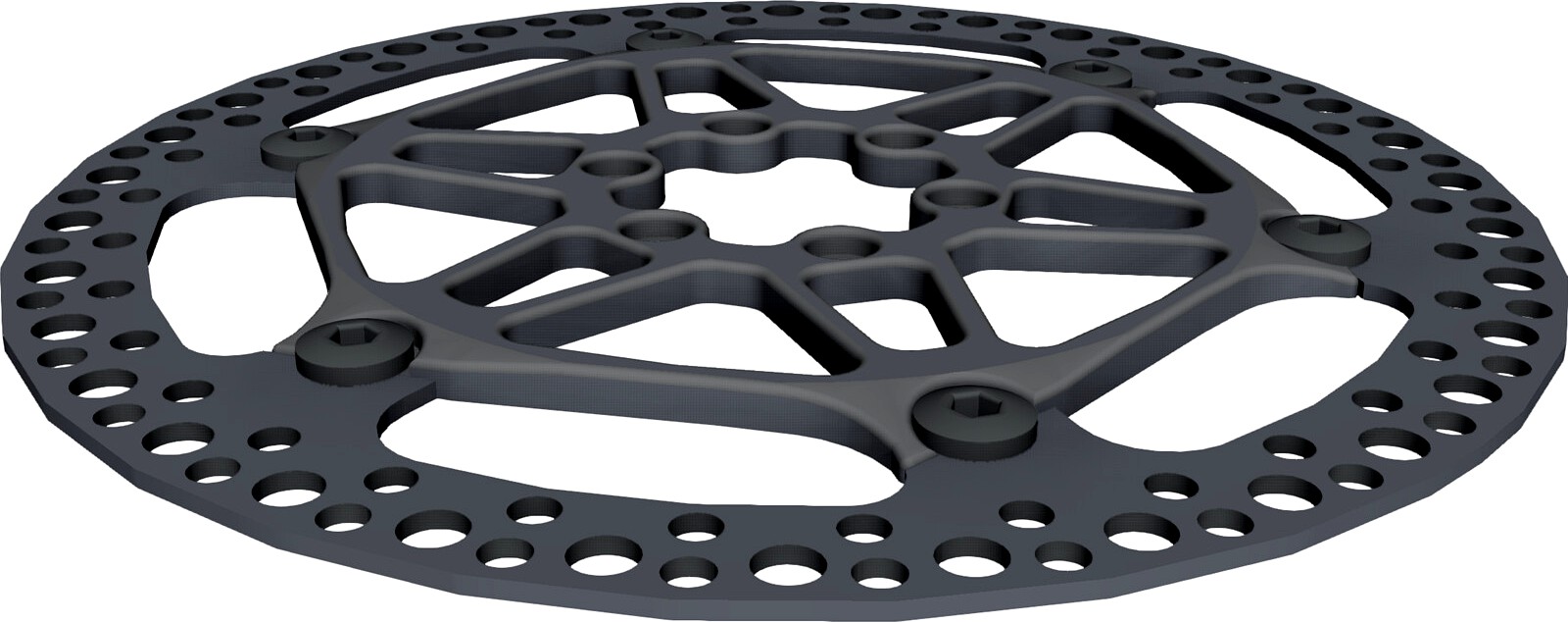 Floating Rotor Disc Brake 3D CAD Model