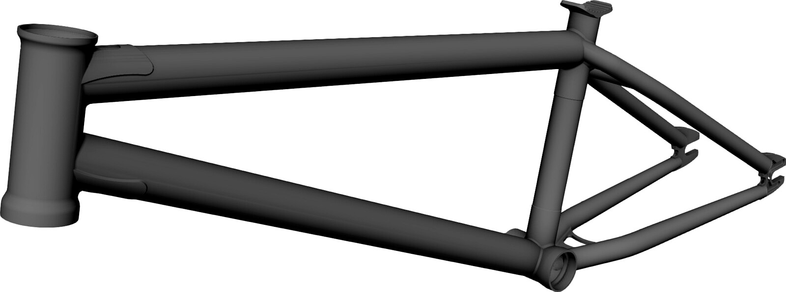 Bike Frame 3D CAD Model
