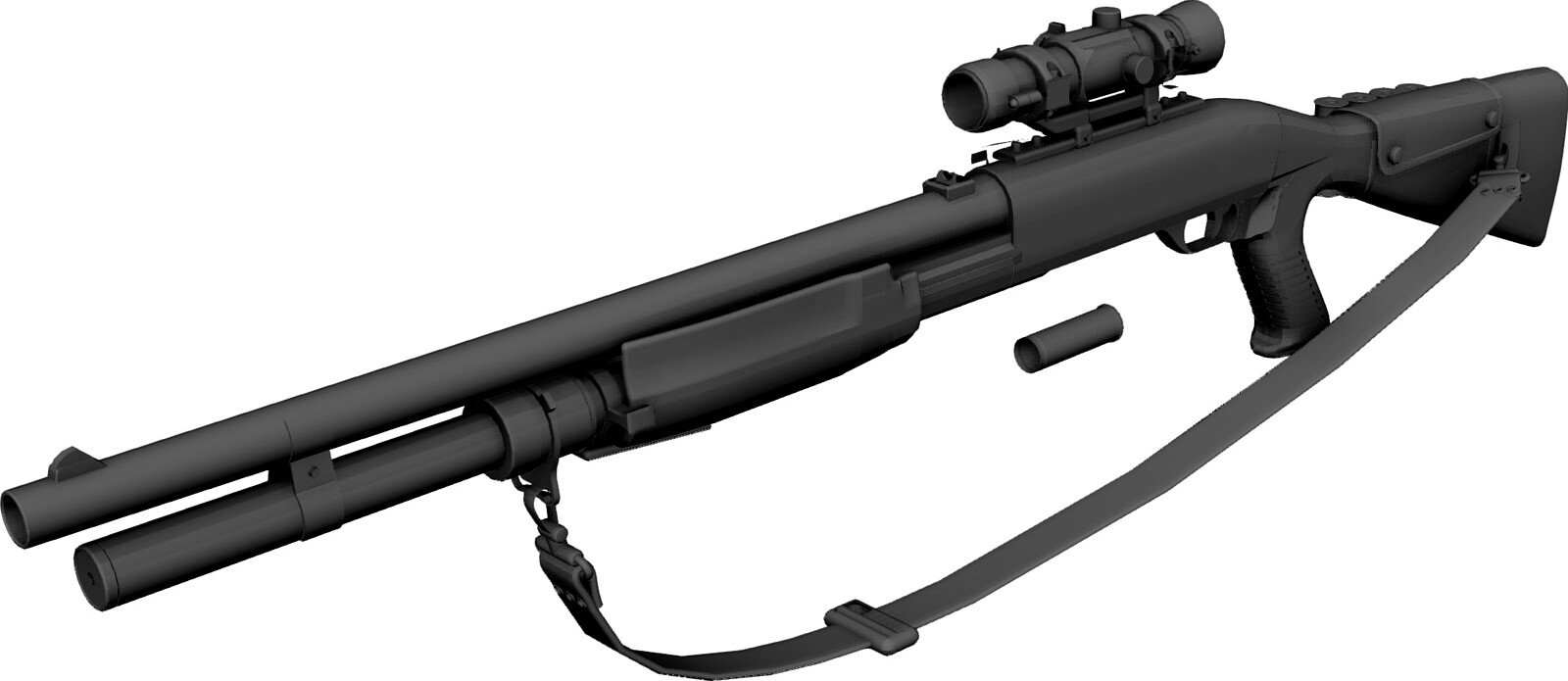 M3 DG Shotgun 3d model