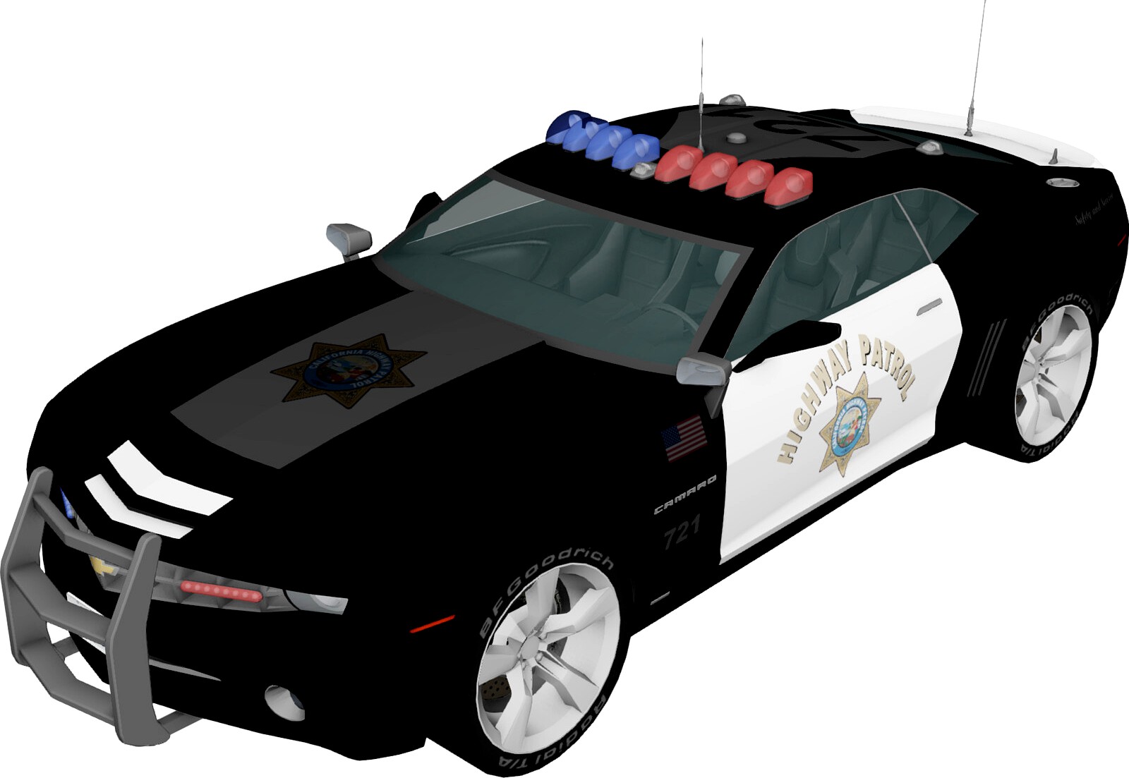 Chevrolet Camaro Highway Patrol 3d model