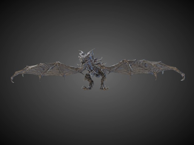 Alduin Dragon 3d model