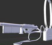 akira laser cannon 3d model