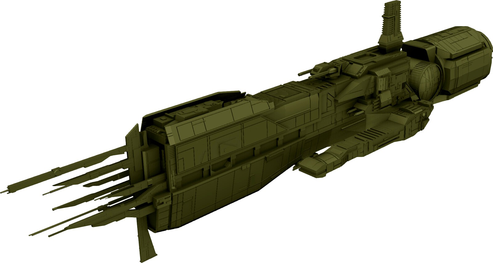 Starship Sulaco 3d model