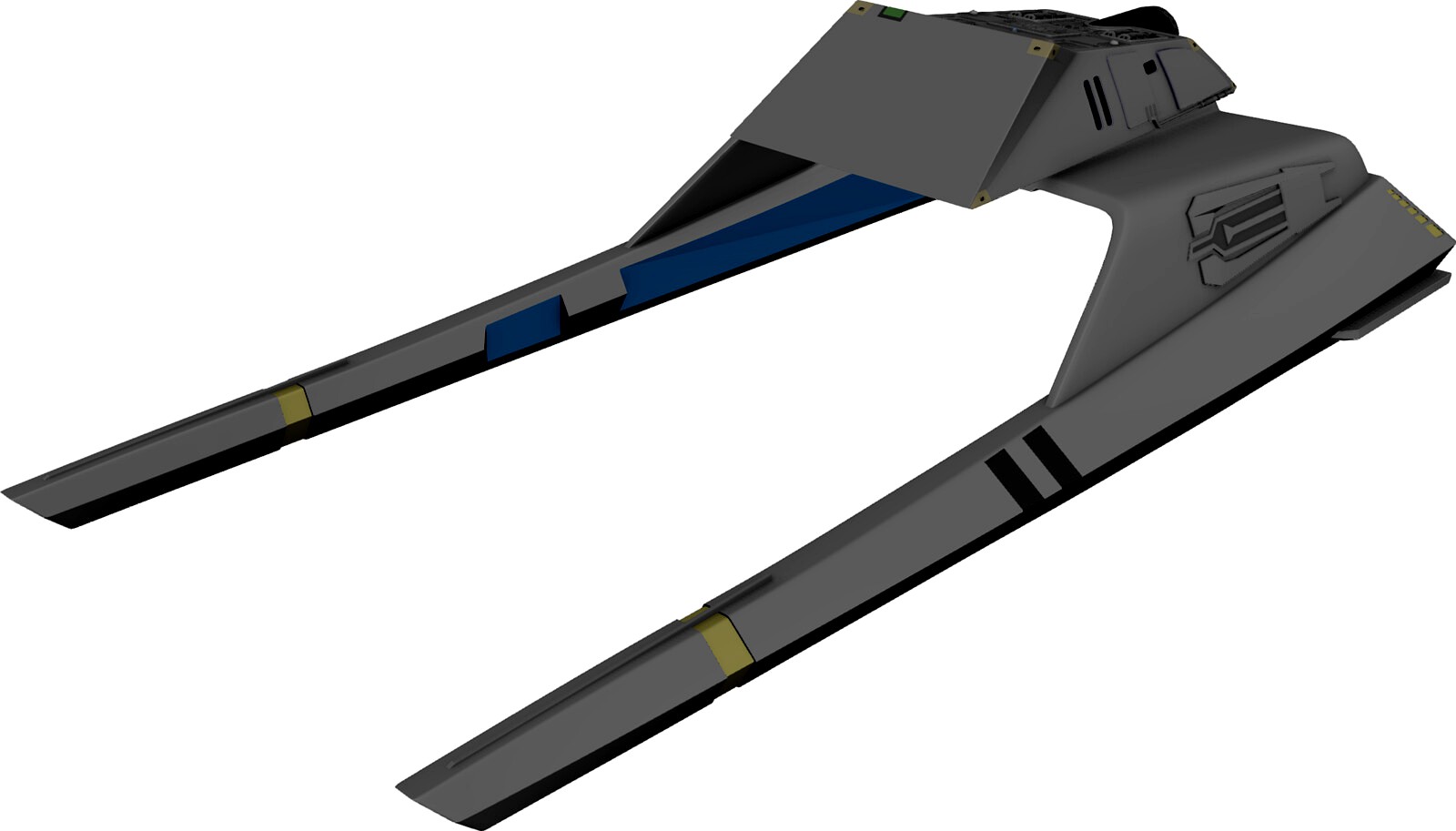 Star Trek Vulcan Shuttle Surak 3d model