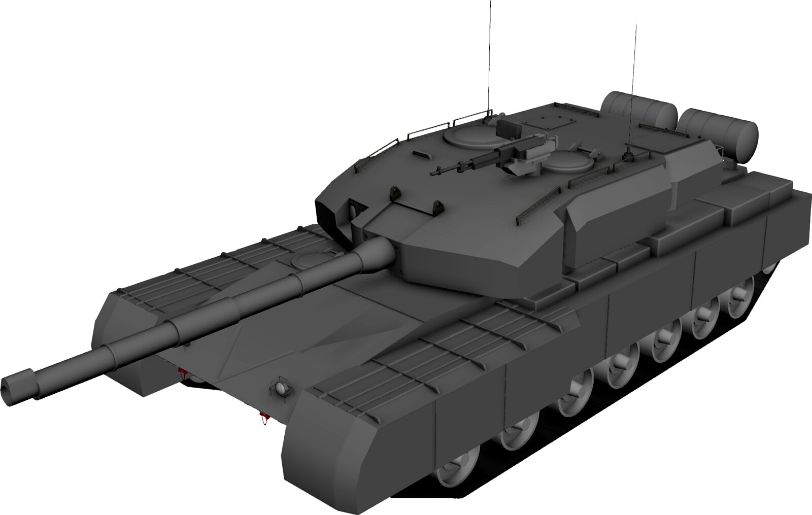 Arjun Tank 3d model