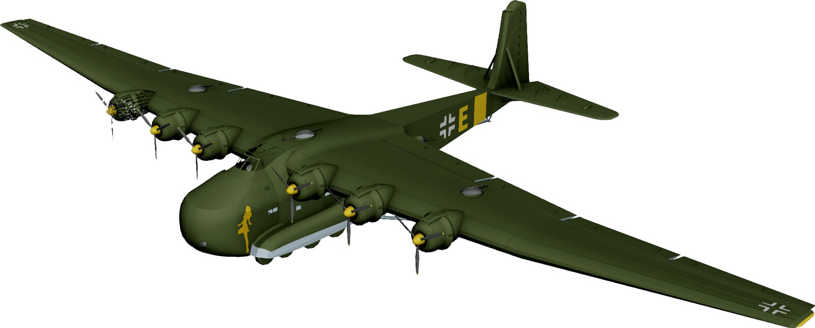Messerschmitt Me 323 Gigant 3d model