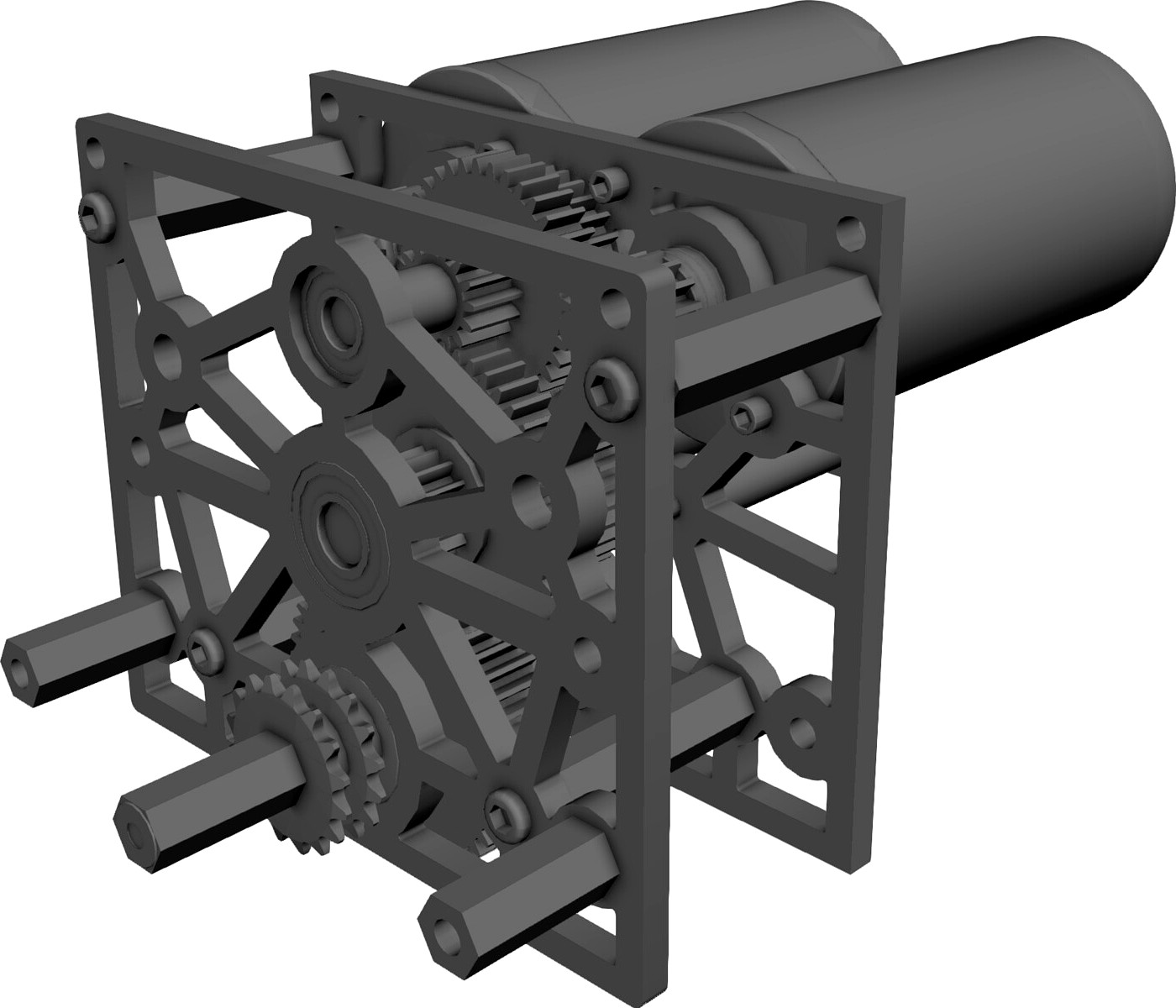 Team 3008 FRC Gearbox 3D CAD Model