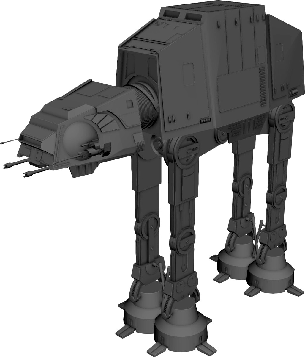 Star Wars Imperial ATAT 3d model