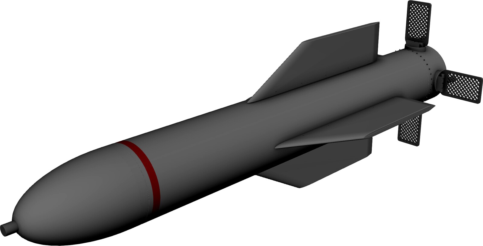 Massive Ordnance Penetraor (MOAB) 3d model