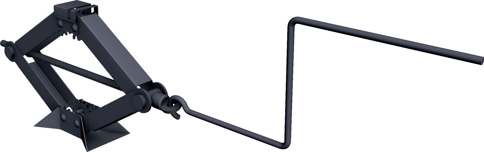 Scissor Car Jack 3D CAD Model