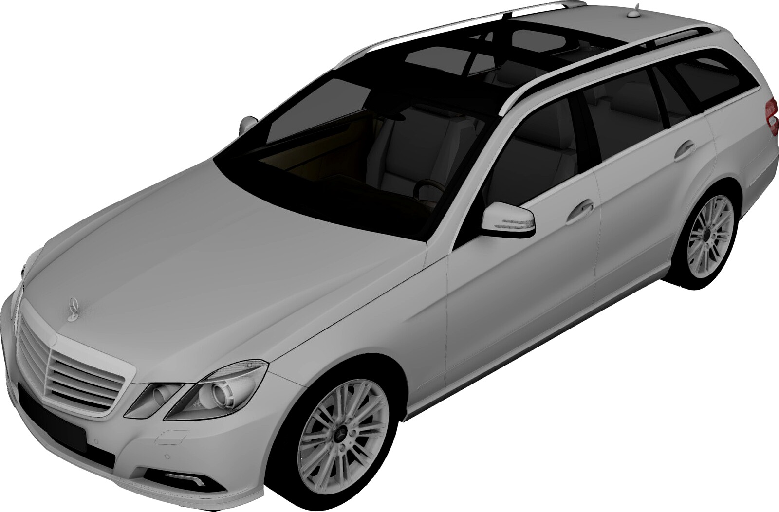 Mercedes-Benz E350 CDI Estate 3d model