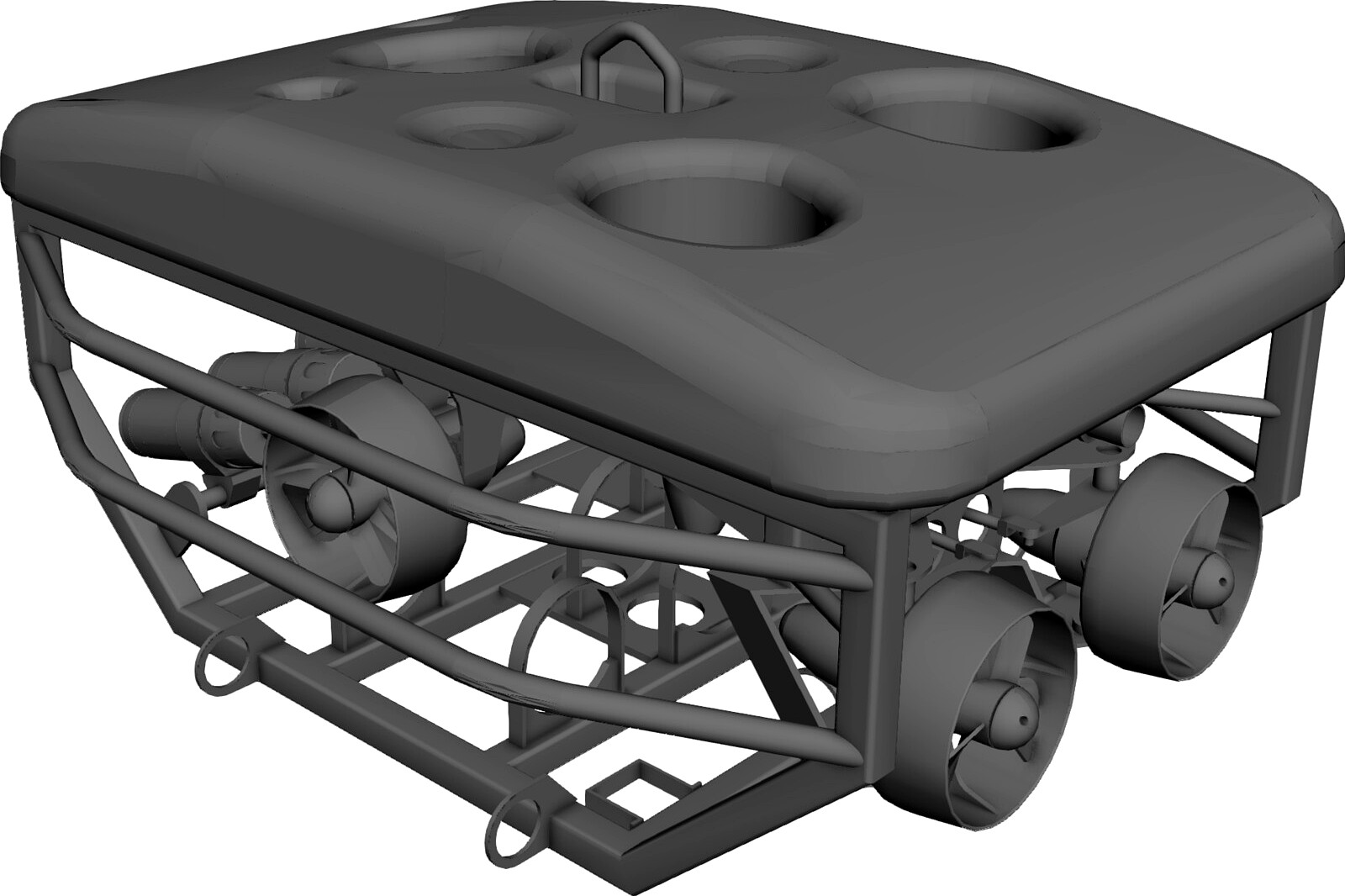 ROV Deep Sea 3D CAD Model