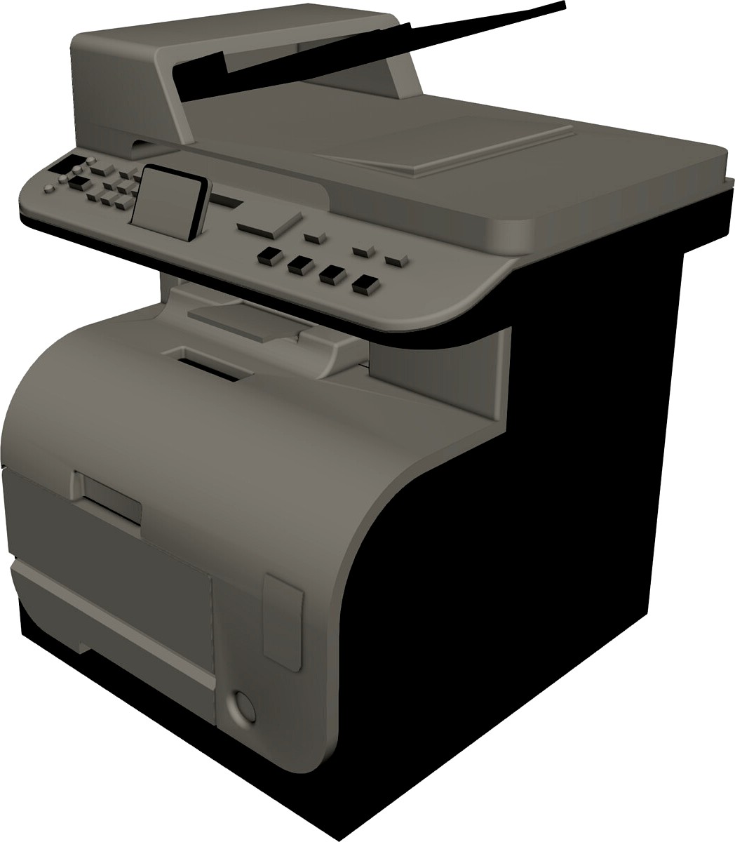 Printer HP 3D CAD Model