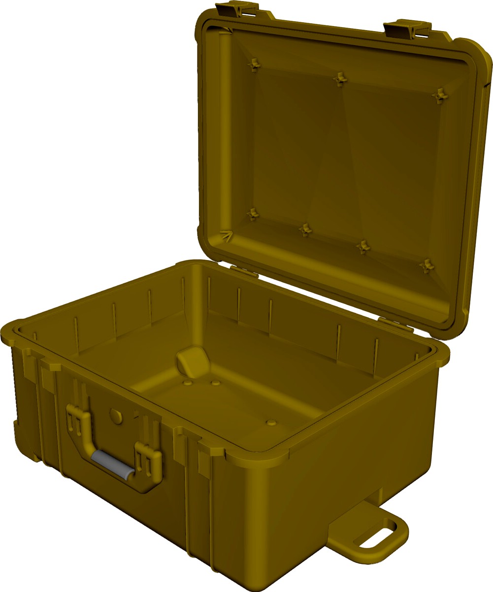 Pelican Case Model 1610 3D CAD Model