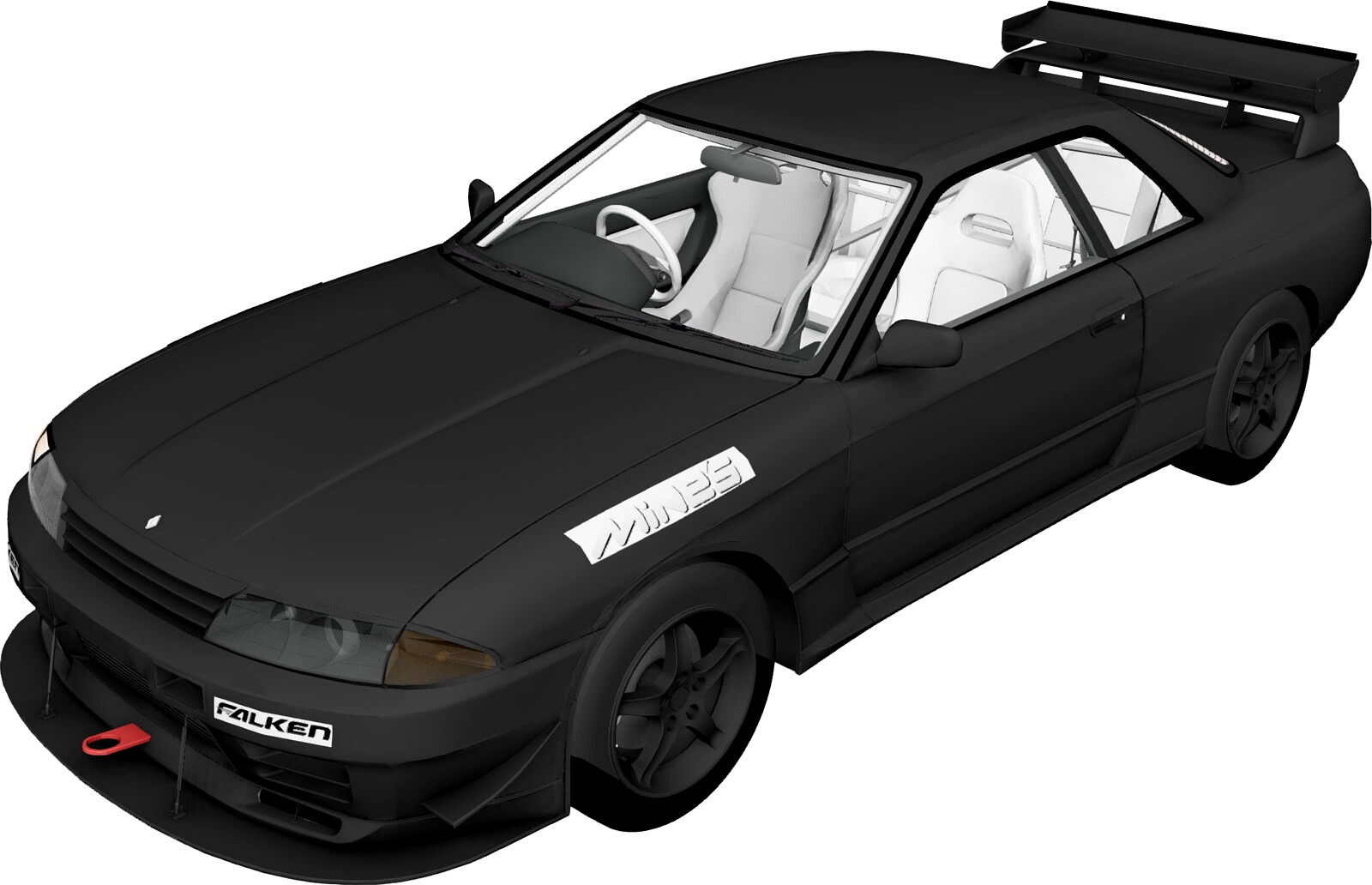 Nissan Skyline Mines R32 (1993) 3d model