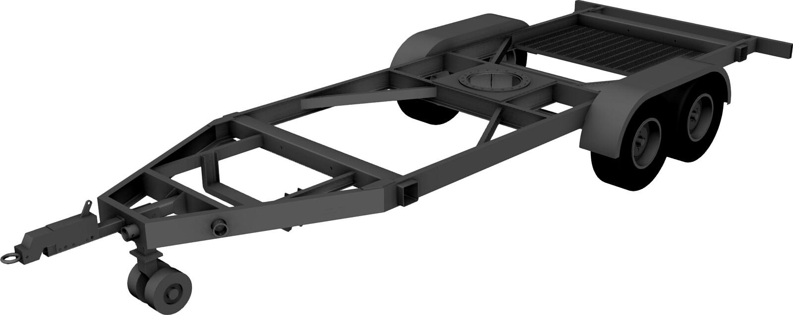 Trailer 3D CAD Model