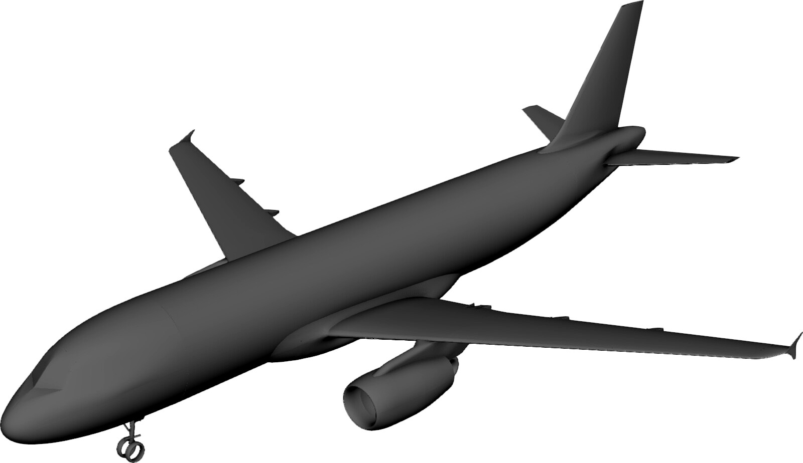 Airbus A320 3D CAD Model