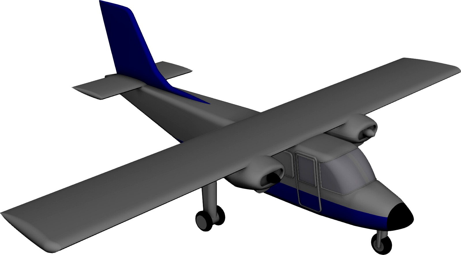 Britten Norman Islander/Defender 3D CAD Model