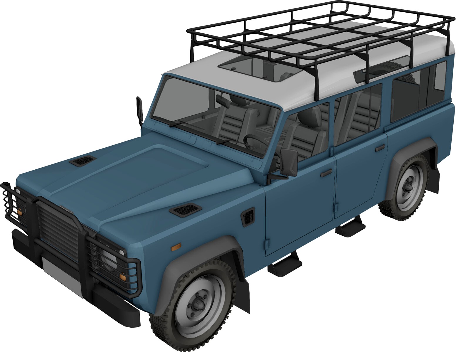Land Rover Defender 110 3d model