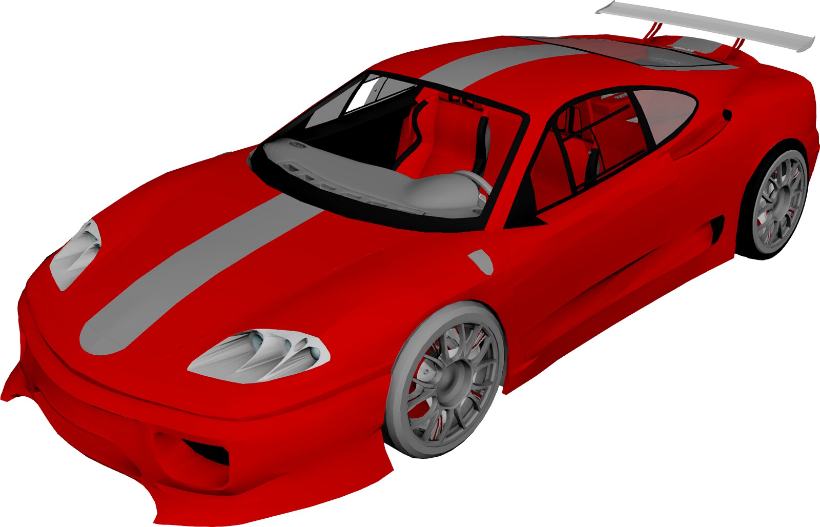 Ferrari 360 Modena [Tuned] 3d model