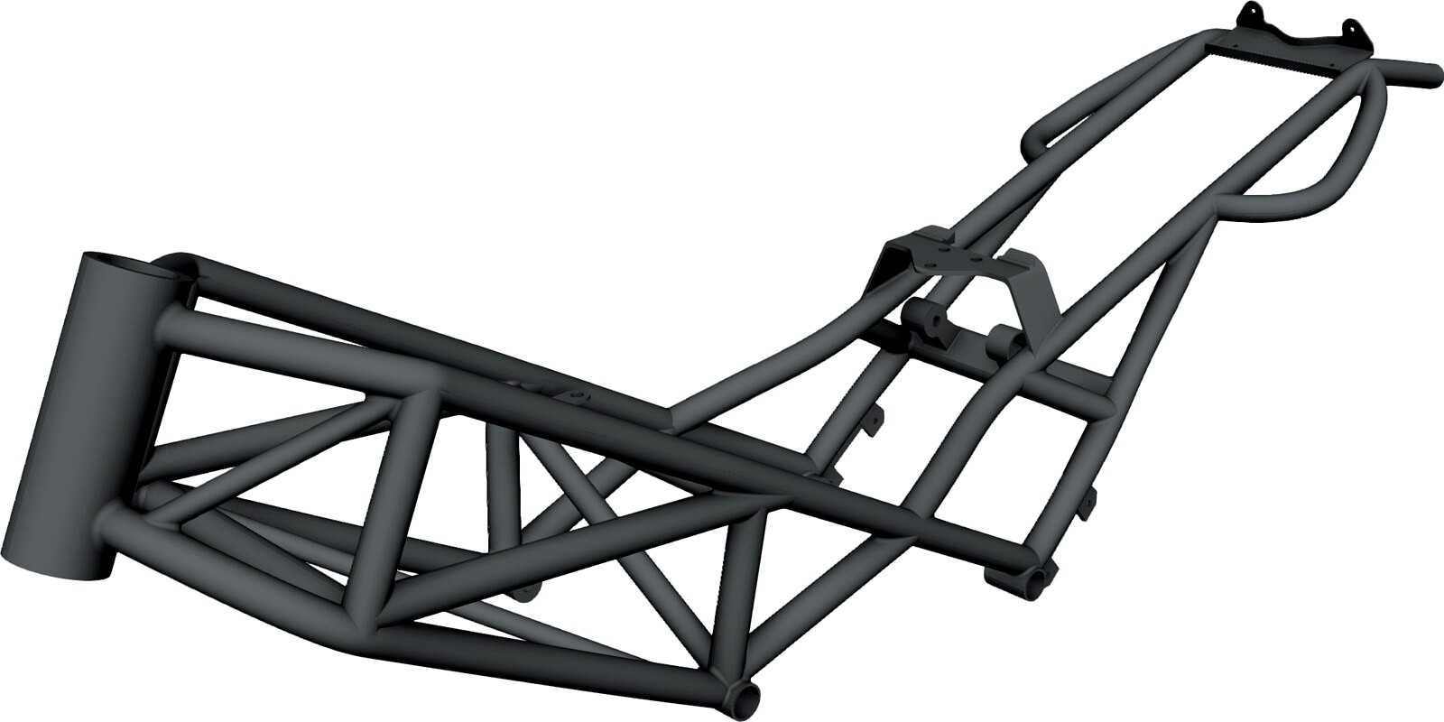 Ducati Monster M900 Frame 3D CAD Model
