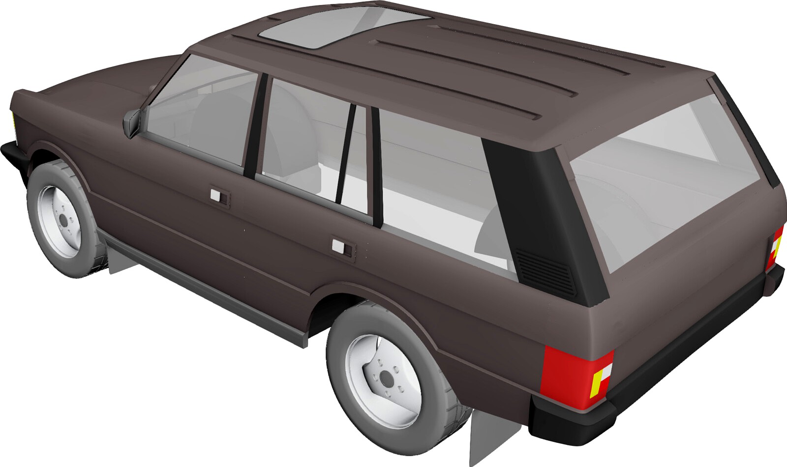 Range Rover Classic 3D CAD Model