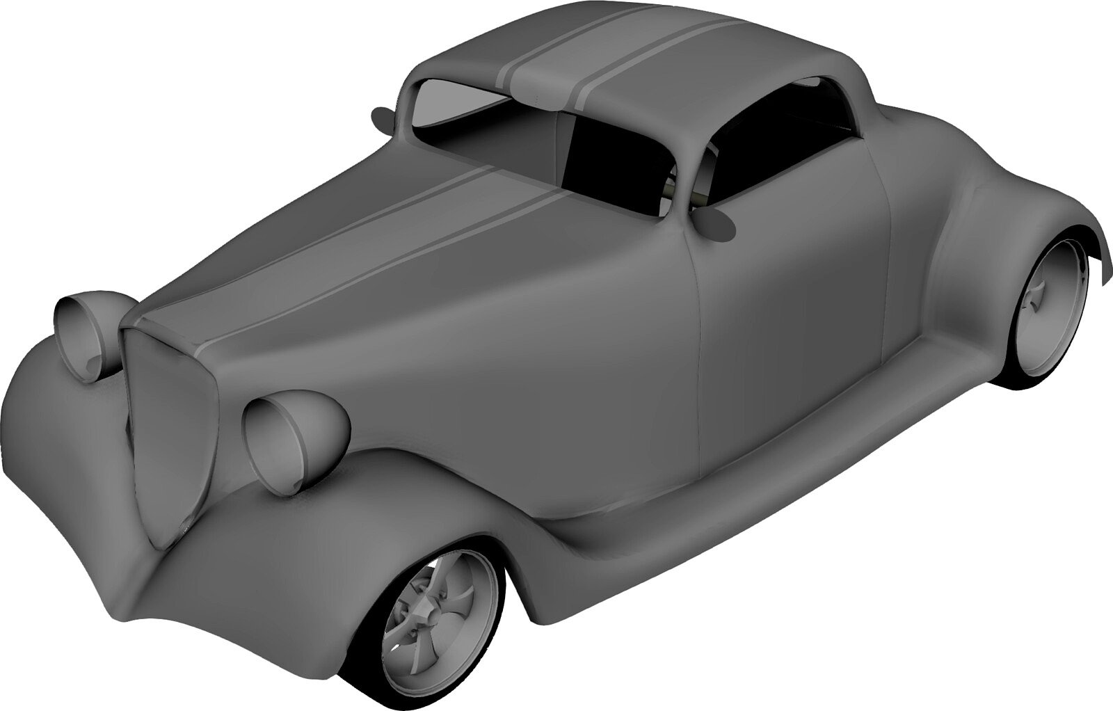 Ford Hot Rod 3d model
