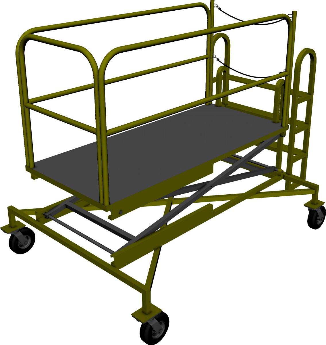 B4 Maintenance Stand 3D CAD Model