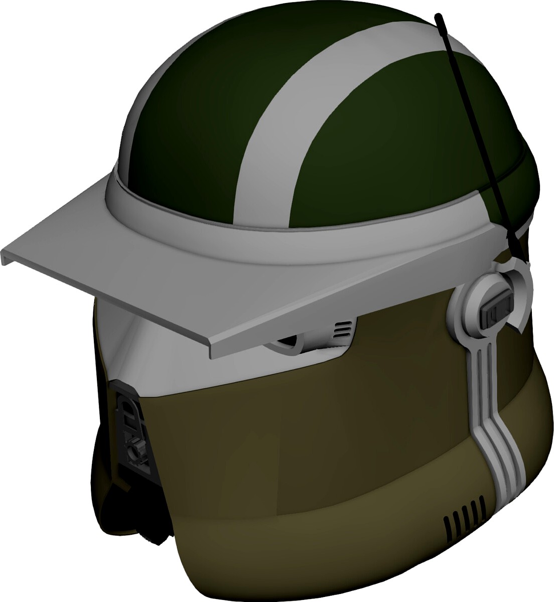 Star Wars AT-TE Gunner Helmet 3d model