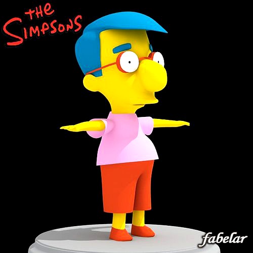 Milhouse Van Houten 3d model